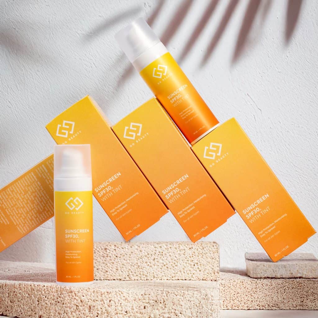 GG Beauty – Sunscreen SPF30, with tint - Blue Velvet Online Shop